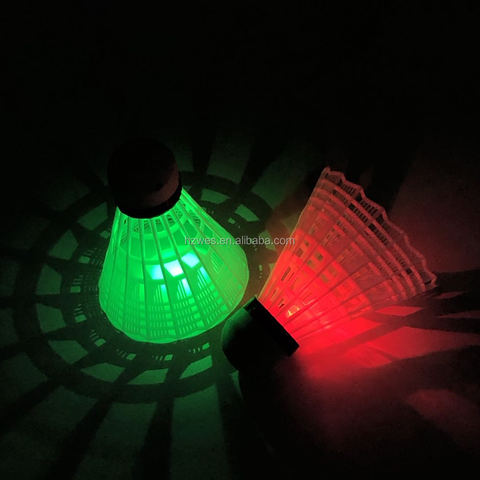 Buy Led Shuttlecock Nylon Feather Badminton For Entertainment from ...