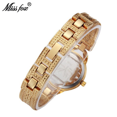 Buy Luxury Brand Miss Fox 2119 Fashionable Women Quartz Watches ...