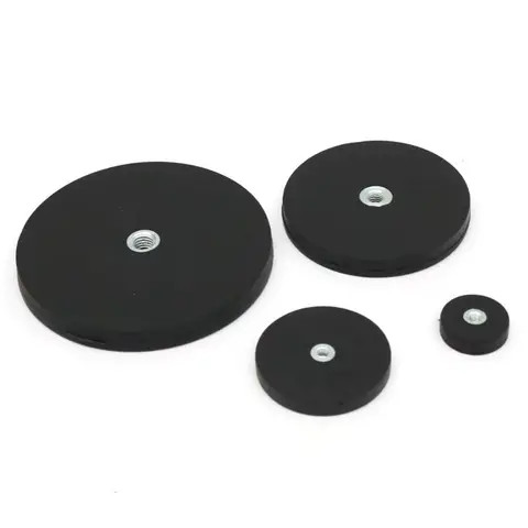 Buy Nickel Magnetic Holder For Car Powerful N35 Grade Neodymium Rubber ...