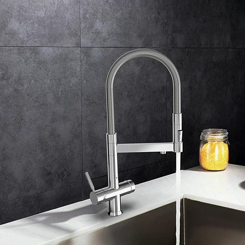 Buy No Lead Drinking Water Filter Tap 3 Way Metal Free Faucet Kitchen ...