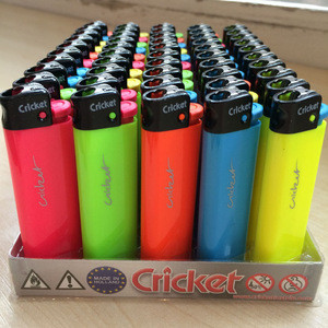 Buy Original Colored Disposable/refillable Cricket Lighter Lighter With ...