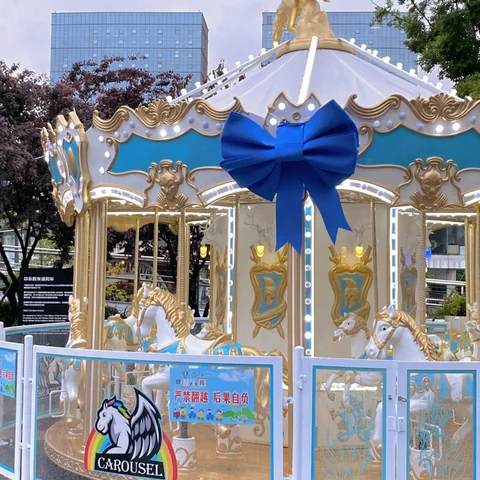 Buy Park Carousel,electric Merry Go Round,automatic Carousel,adult ...