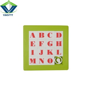 Buy Plastic Children Iq Sliding Block Puzzle Game Sliding Puzzle from ...