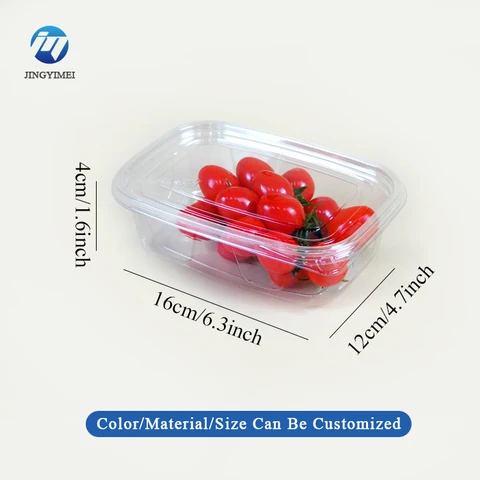 Buy Plastic Fruit Box Clear Plastic Fruit Container Vegetable Box With ...