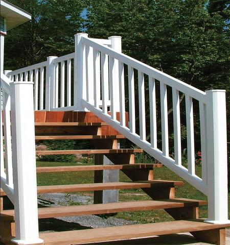 Buy Pvc Railing 6 X 3 White Classic Pvc Indoor/outdoor Vinyl Railing ...