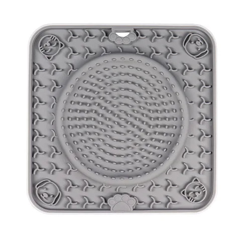 Buy Silicone Slow Feeder Lick Mat For Small Dog Cat With Suction Cups ...