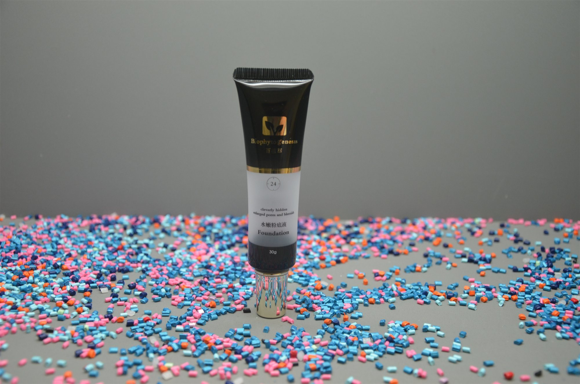 Buy Small Form Empty Plastic Soft Touch Tube For Cosmetic Packaging ...
