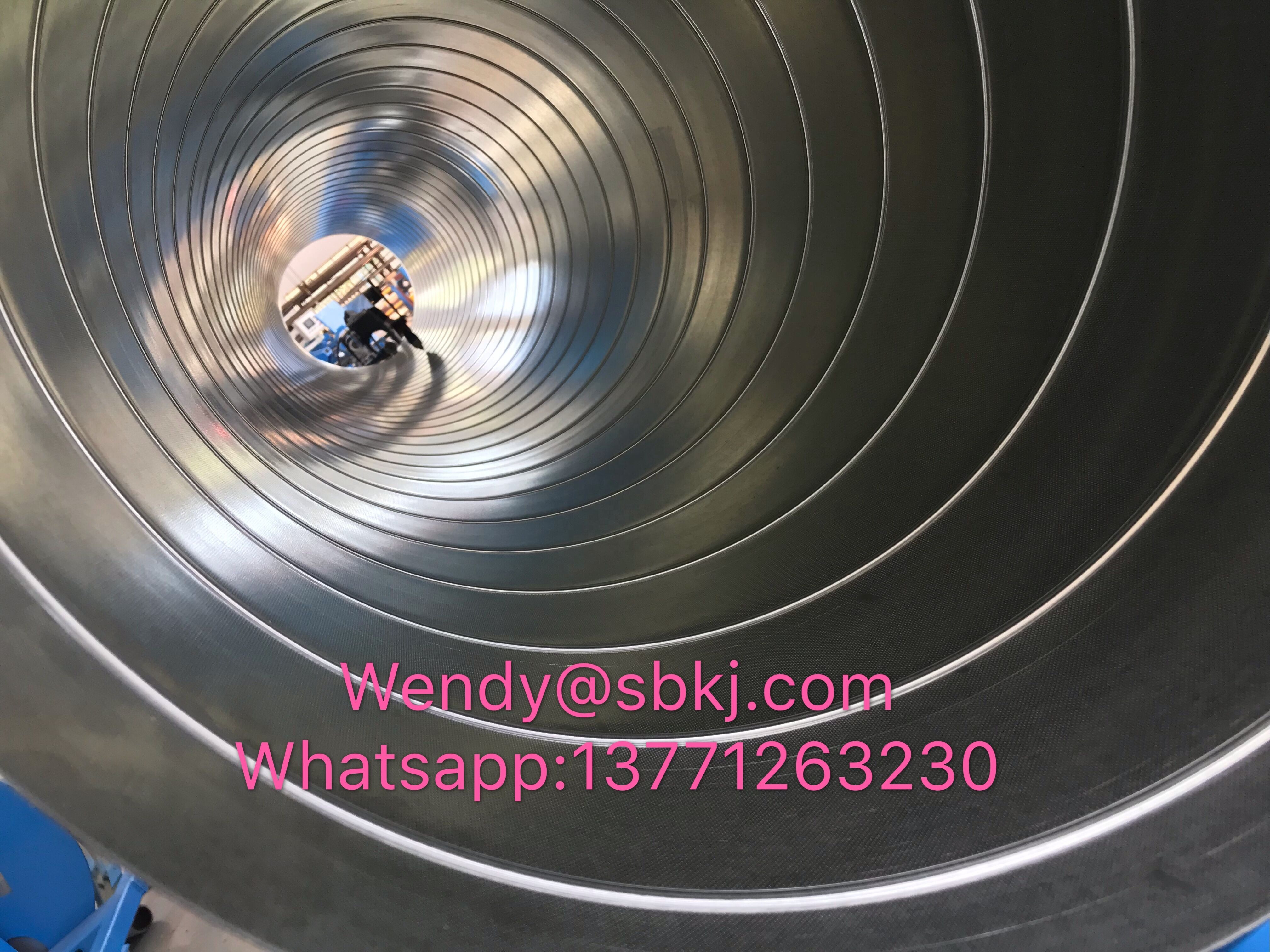 Buy Spiro Steel Round Spiral Pipe Duct And Tube Making Roll Forming ...