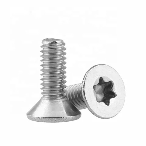 Buy Ss A2-70 Iso 14581 M2 Hexalobular Socket Countersunk Flat Head Machine T15 Torx Screws from ...