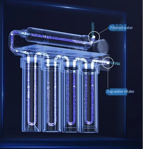 Buy Stainless Steel Home Water Fitter Purifier Alkaline Purificador 5 ...