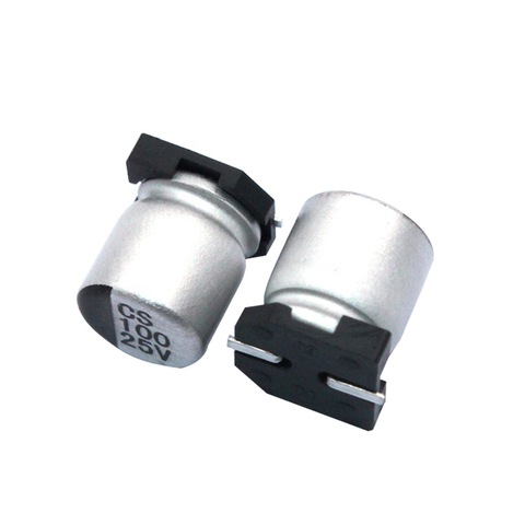 Buy Surface Mount Smd Electrolytic Capacitor 25v 100uf Chip Capacitor ...