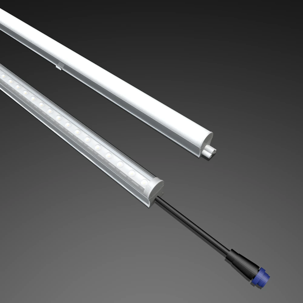 T8 Integrated Led Linear Lighting Fixture 30w Tube Light For Shopping ...