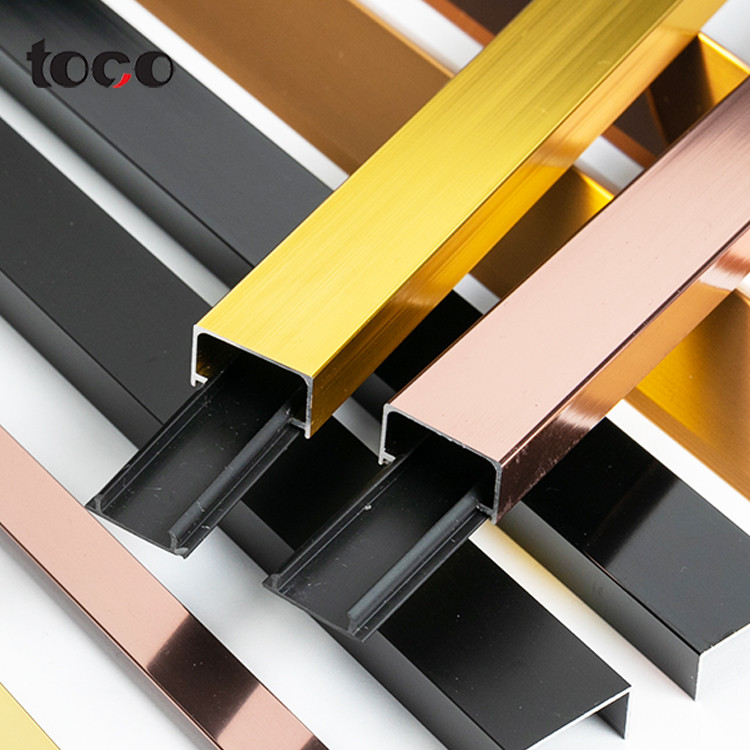 Buy Toco Pvc U Edge Trim With Base U Shaped Trim U Channel For Led ...