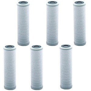 Buy Universal 10 Inch Carbon Block Alkaline Water Filter Cartridge- 6 ...
