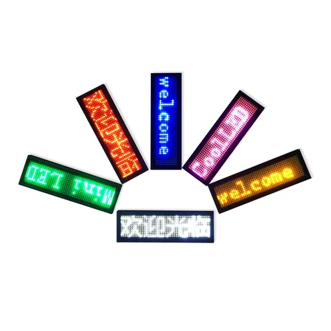 Buy Usb Red Blue Green Yellow White Purple Rechargeable Programmable ...