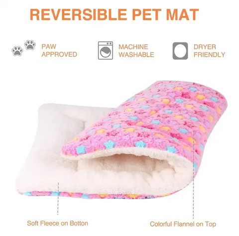 Buy Washable Dog Crate Kennel Mat Cat Bed Liner Pets Dog Bed Pad Soft ...