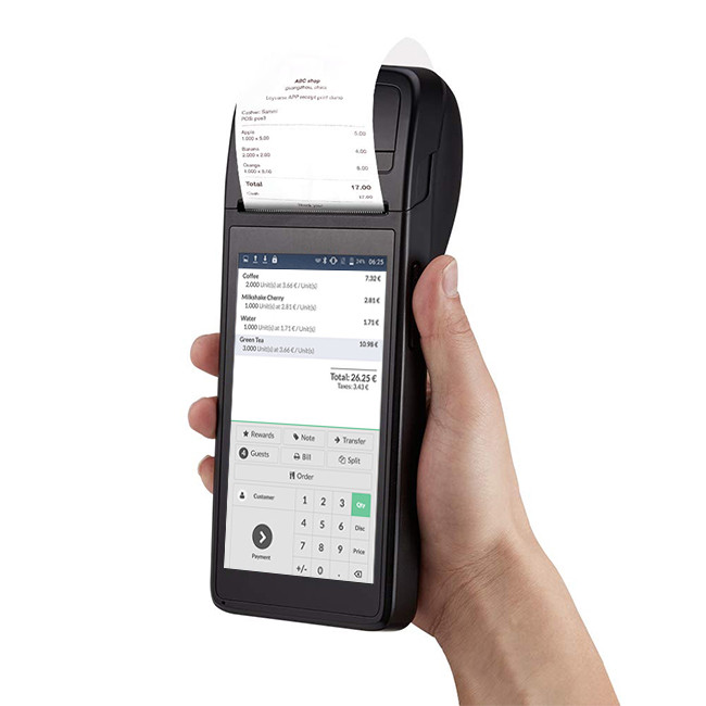 Buy Wireless Android Bluetooth Wifi Mobile Lottery Pos Terminal Pda ...