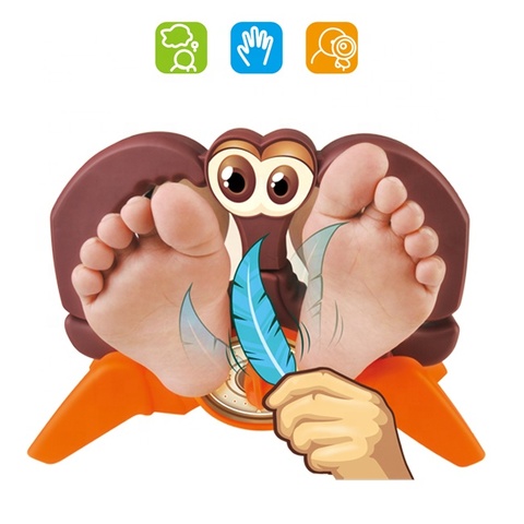 Buy With Color Box Tickle Me Feet Endure Long Time Educational Game Toy ...