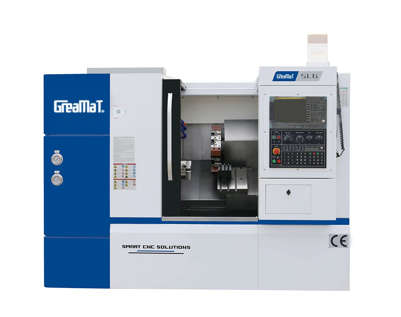 Buy Slant Bed Turning Center Horizontal Cnc Lathe With Ce Sl6 from ...