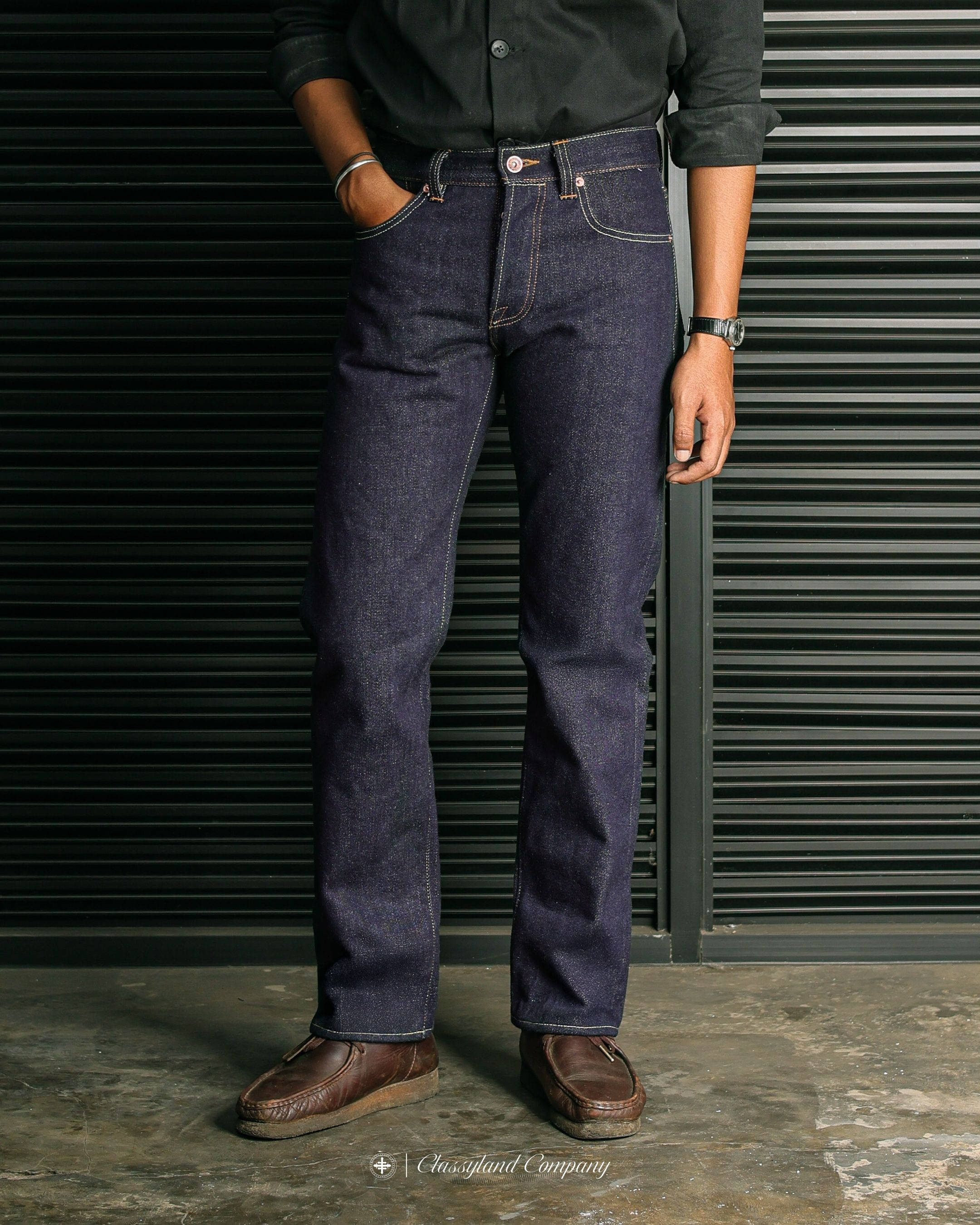 Buy 20oz Heavyweight Raw Unsanforized Selvedge Denim Jeans | Premium ...
