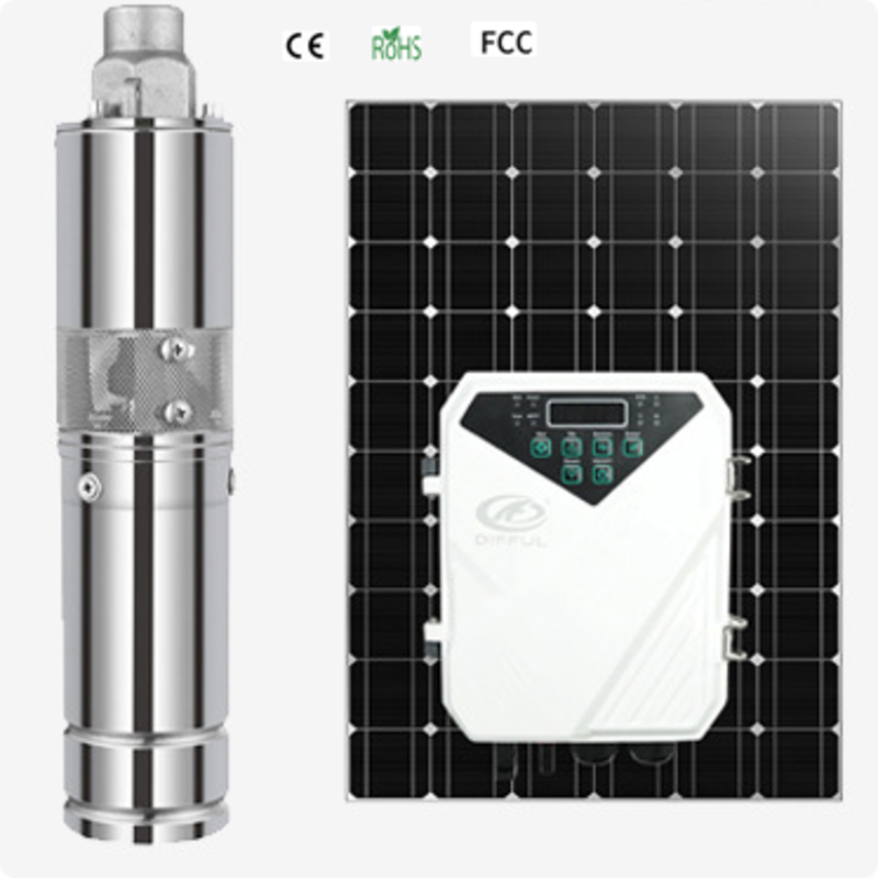 Buy 1hp 72v Solar Water Pump Dc Large Solar Water Pump Photovoltaic ...