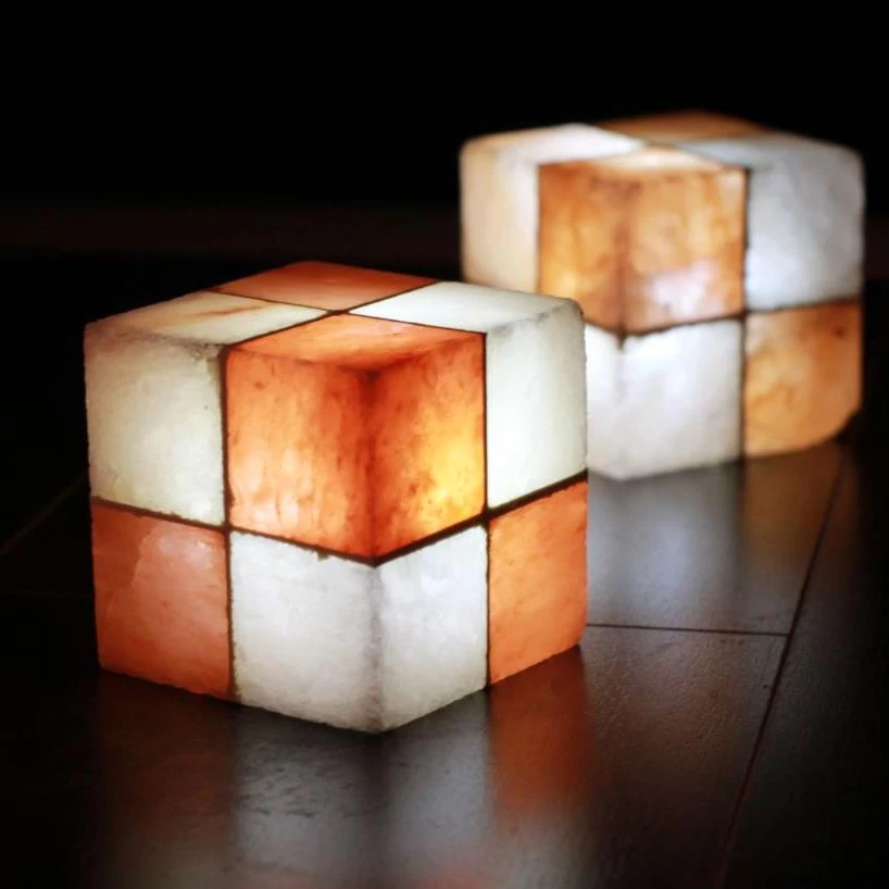 Buy Natural Himalayan Salt Lamp - Magic Cube from OLIN Enterprise Co ...