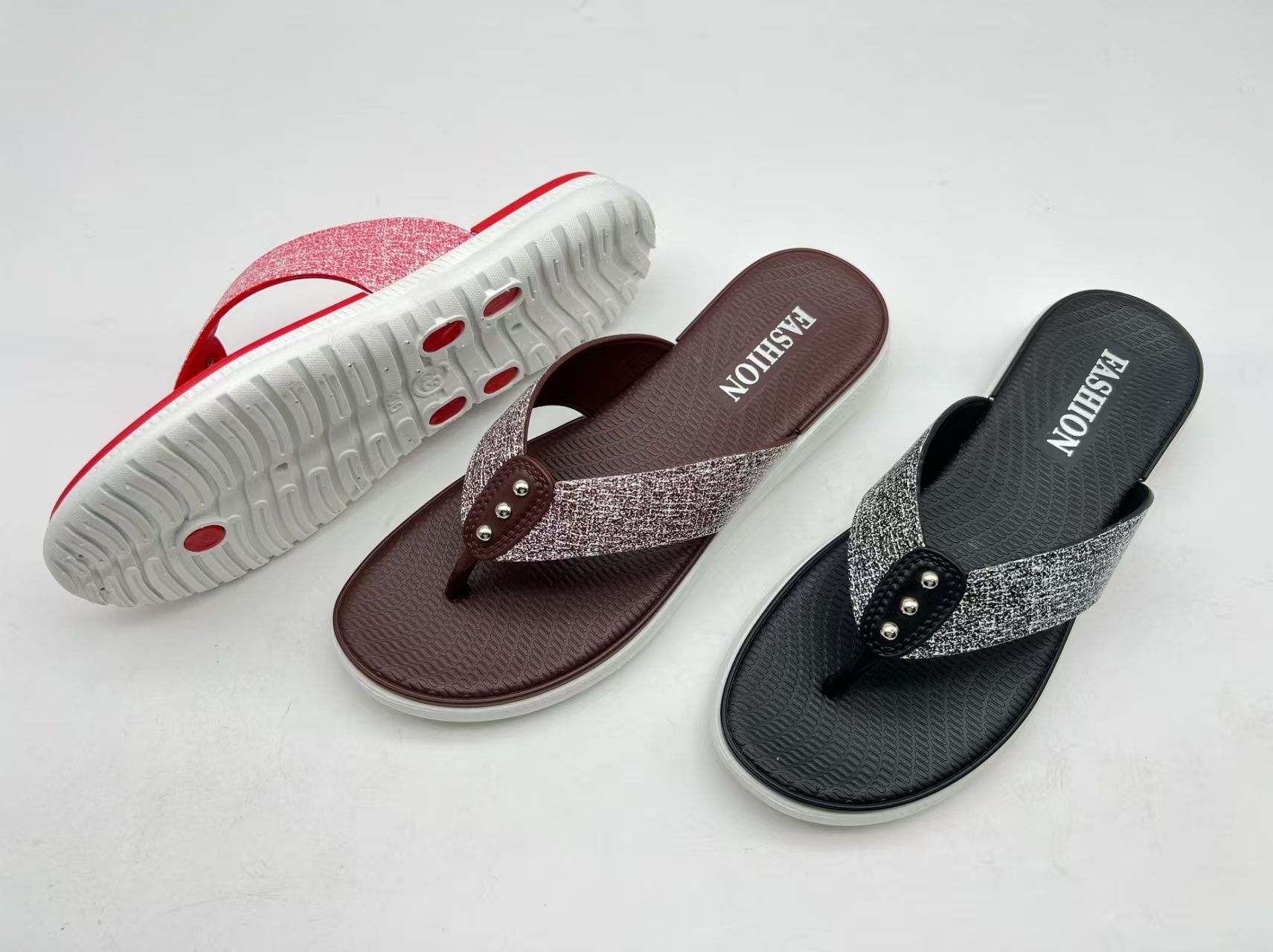 Buy Comfy Sole Slippers from Wuchuan Wanbopu Wancheng Plastic Shoes ...