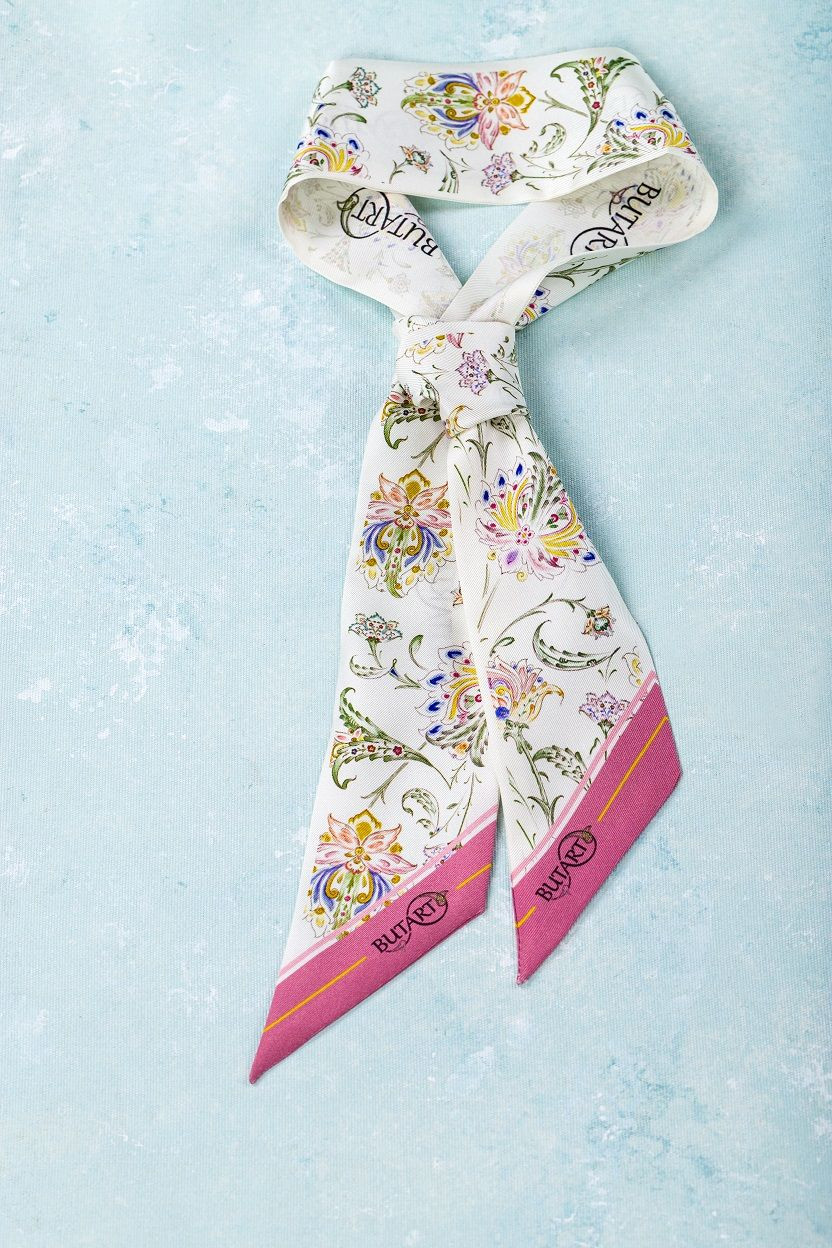 Buy Bloomistry 100% Silk Twilly from Butart, United Arab Emirates ...