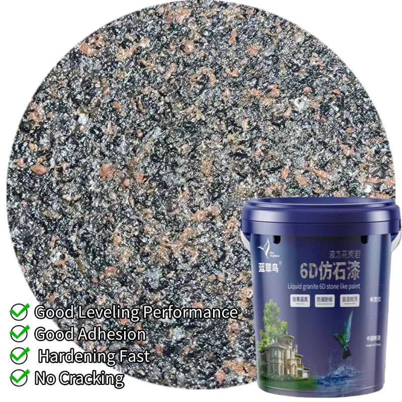 Buy Water-sand Imitation Stone Paint, Home Decoration Exterior Wall ...