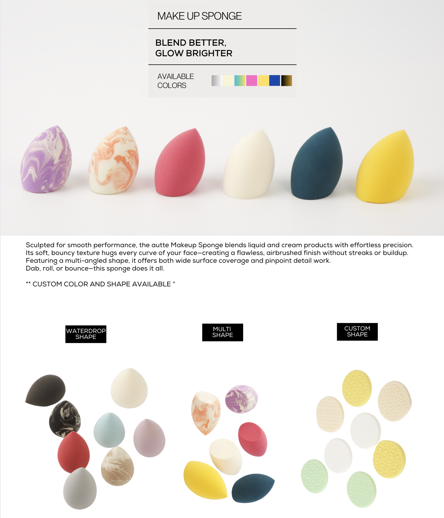 Buy Make Up Sponge from DAN Co., Ltd., South Korea | Tradewheel.com