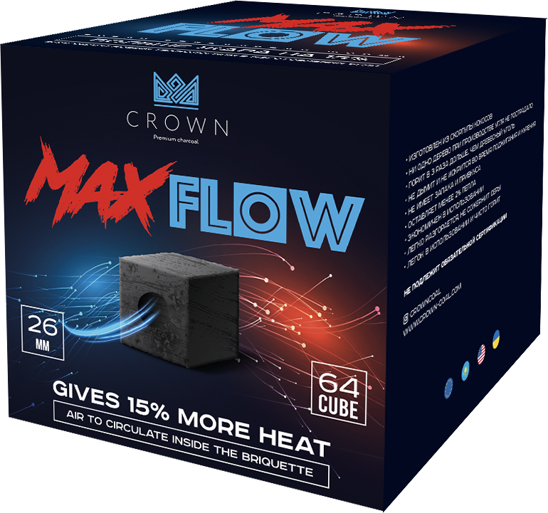 Buy Crown Super Premium Charcoal Max Flow from Meljak global, Indonesia ...
