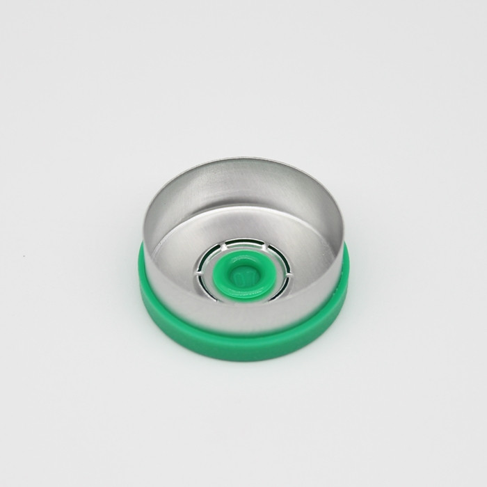 Buy 20mm Medication Green Crimp Top Bottle Caps Flip Top Aluminump ...