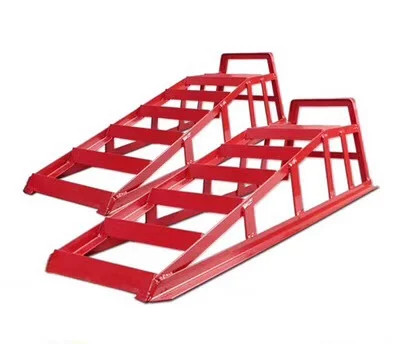 Buy 2ton Extra Wide Heavy Duty Metal Ramps For Car Vehicle Maintenance ...