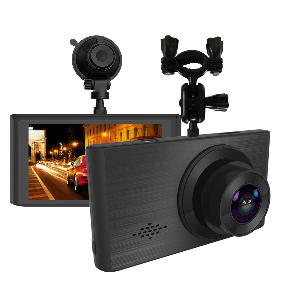 Buy 3 Inch Car Blackbox 270 Degree Wide Angle Fhd 1296p Front Camera ...