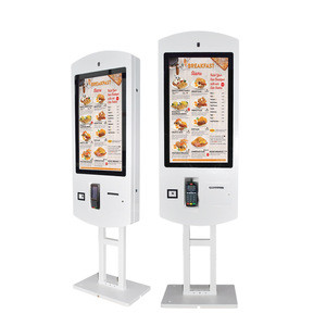 32inch Food Payment Kiosk Machine With Capacitive Touch For Restaurant ...