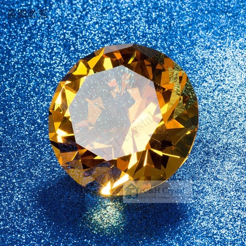 Buy 60mm Glass Crystal Diamonds Paperweight For Wedding Decor And ...