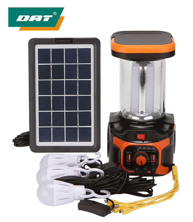 Buy At-9016b Dat Solar Lighting System With Bluetooth Solar Panel Power ...
