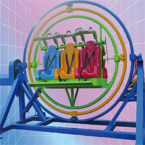 Buy China Factory Cheap Outdoors Amusement Park Ride Space Ring Gyroscope Self-balancing Anti ...