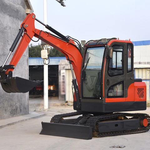 Buy Chinese Mini Excavator For Sale Mini Excavator Rotating Grapple ...