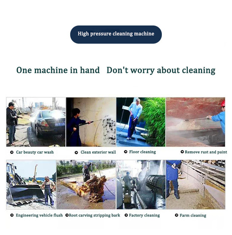 Buy Commercial Gasoline Diesel Car Washing Machine Ultra High Pressure ...
