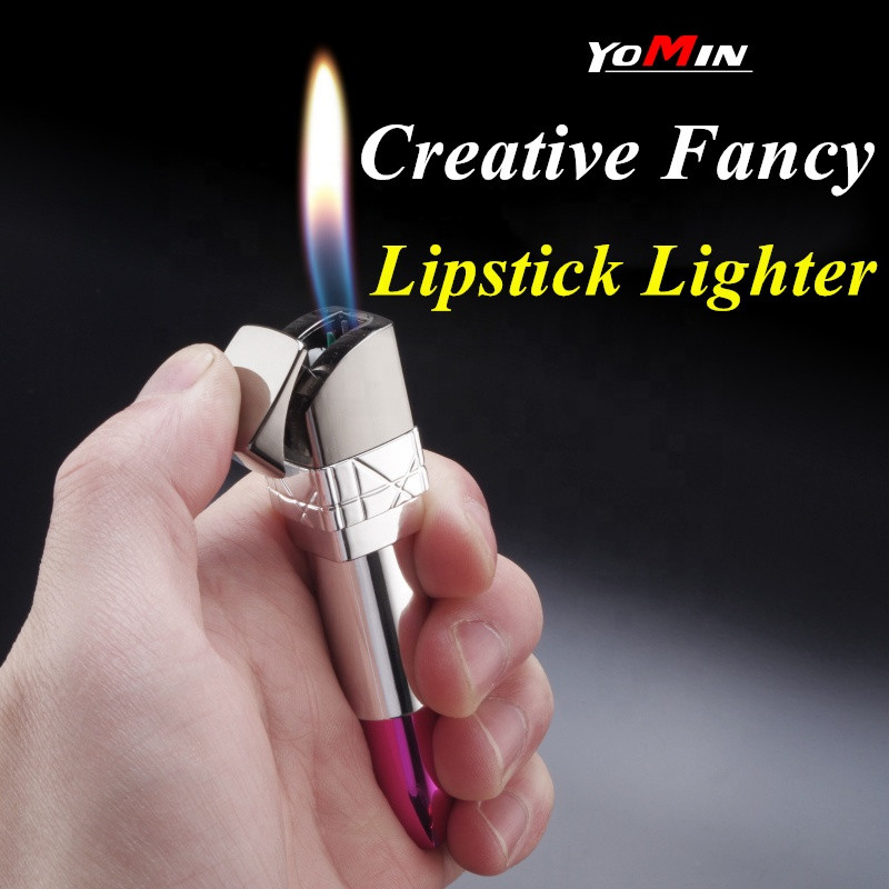 Buy Creative Novelty Lady Lipstick Lighter, Wholesale Metal Electronic ...