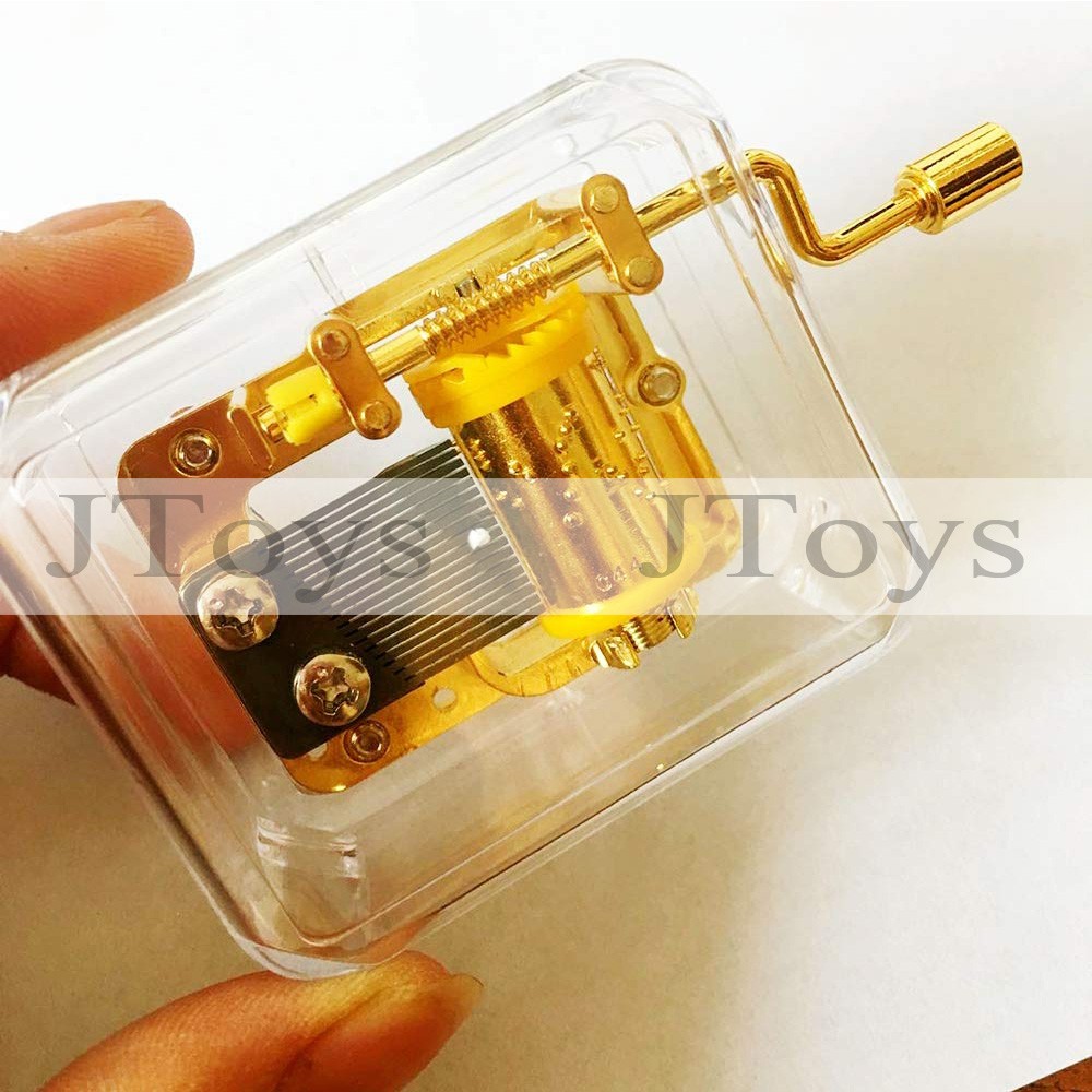 Buy Custom Hand Shake Music Box Unique Tunes Melody Boxes Crafts Stress ...