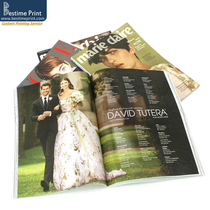 Buy Custom Size Custom A4 100 Pages Magazine Printing Different Kinds ...