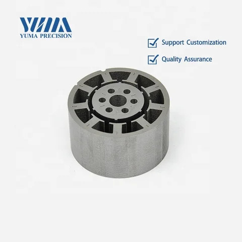 Buy Customizable Motor Rotor And Stator Laminated Iron Core Stamping ...