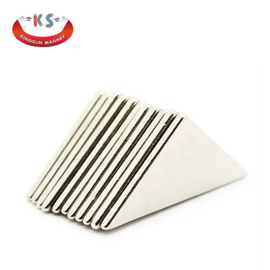 Buy Customized Size Permanent Triangle Shape Neodymium Magnets from ...