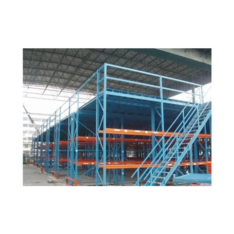 Buy Durable Steel Platform Shelves Warehouse Storage Electrostatic ...