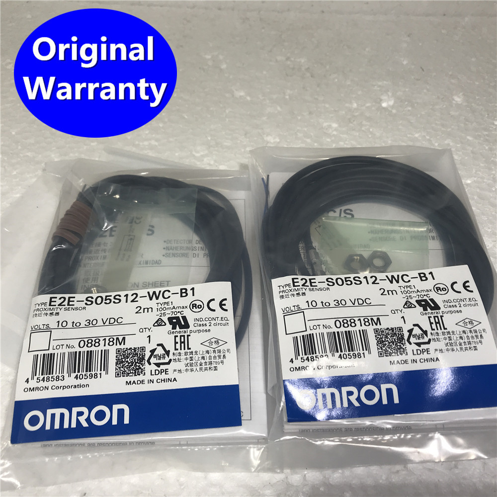 Buy E2e-s05s12-wc-b1 Omron Standard Proximity Sensor from Teckon Electric (Shanghai) Co., Ltd ...