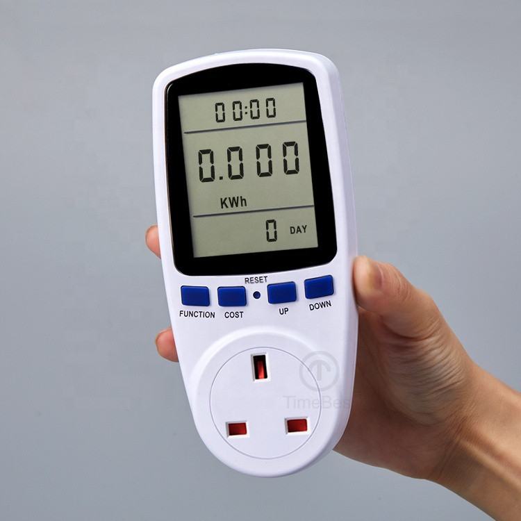 Buy Electricity Plug Watt Energy Meter Analyzer Power Measure Socket ...