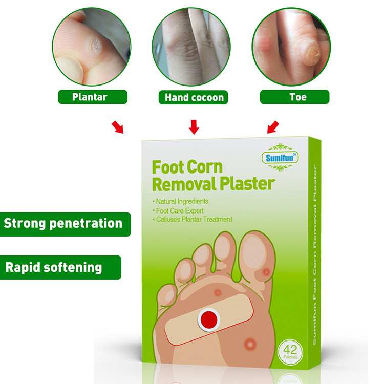 Buy Foot Corn Removal Plaster Warts Thorn Patch Feet Callus Remove ...