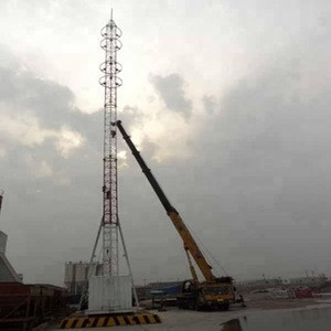 Buy Free Standing Hot Dipped Galvanized 60m Integrated Base Station ...